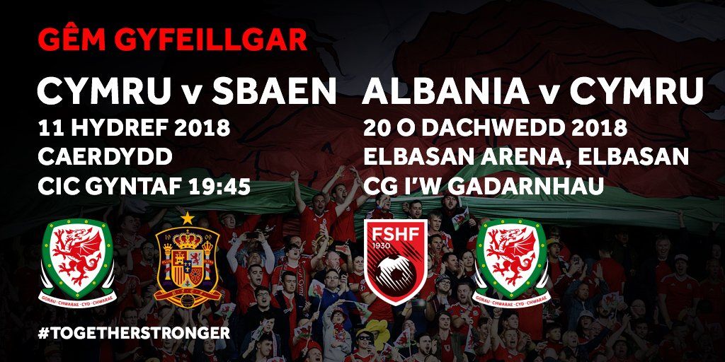 Cymru'n cyhoeddi dwy gêm gyfeillgar - BBC Cymru Fyw