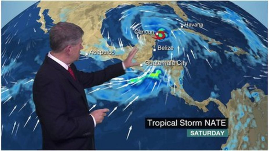 Storm Nate kills at least 22 people - BBC Weather
