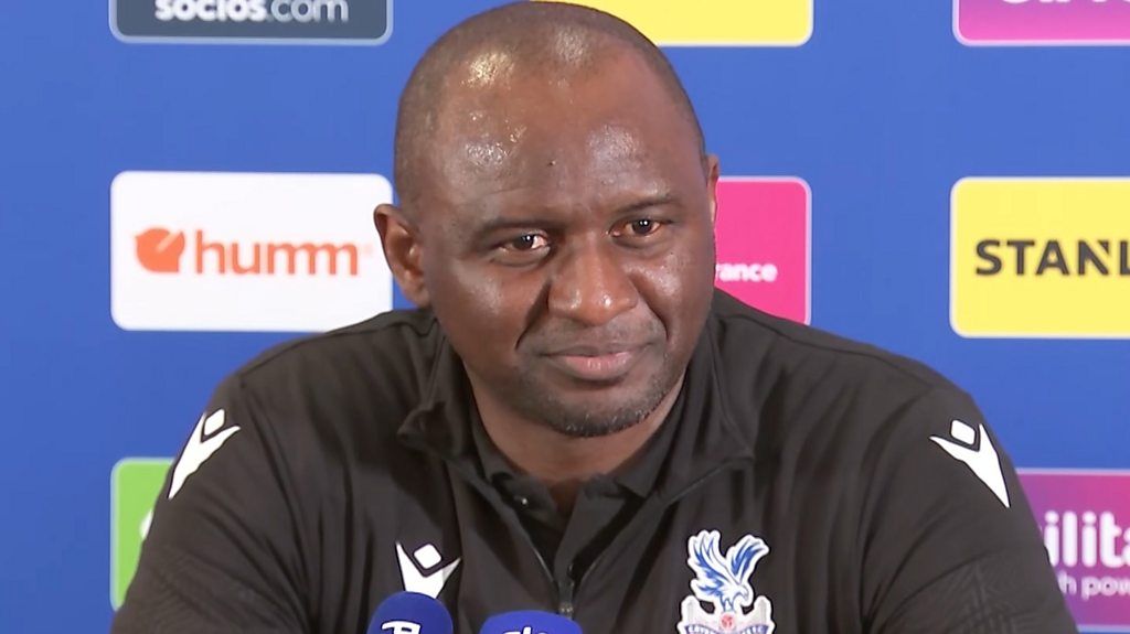 Patrick Vieira: Crystal Palace boss on importance of Black History ...