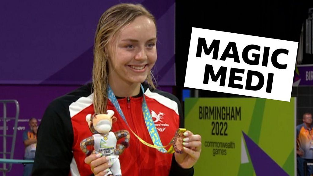 Commonwealth Games: Welsh teenager Medi Harris wins swimming bronze ...