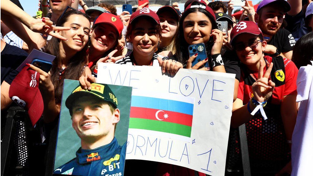 Azerbaijan GP sprint in pictures - BBC Sport