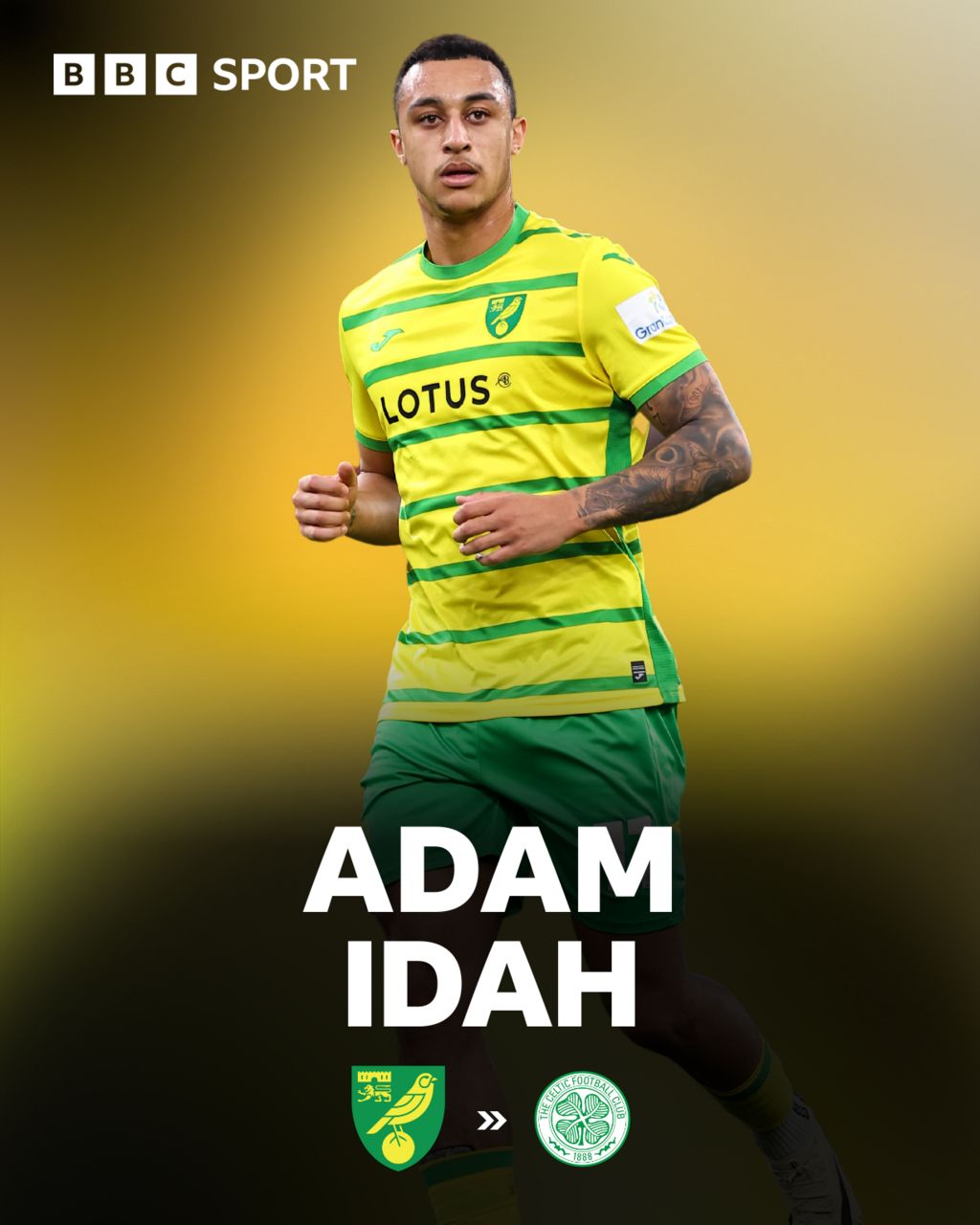 Deadline day: Norwich City's Adam Idah completes Celtic move - BBC Sport