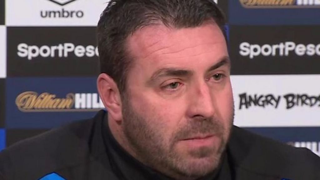 Everton: David Unsworth says club needs players with "bottle" - BBC Sport