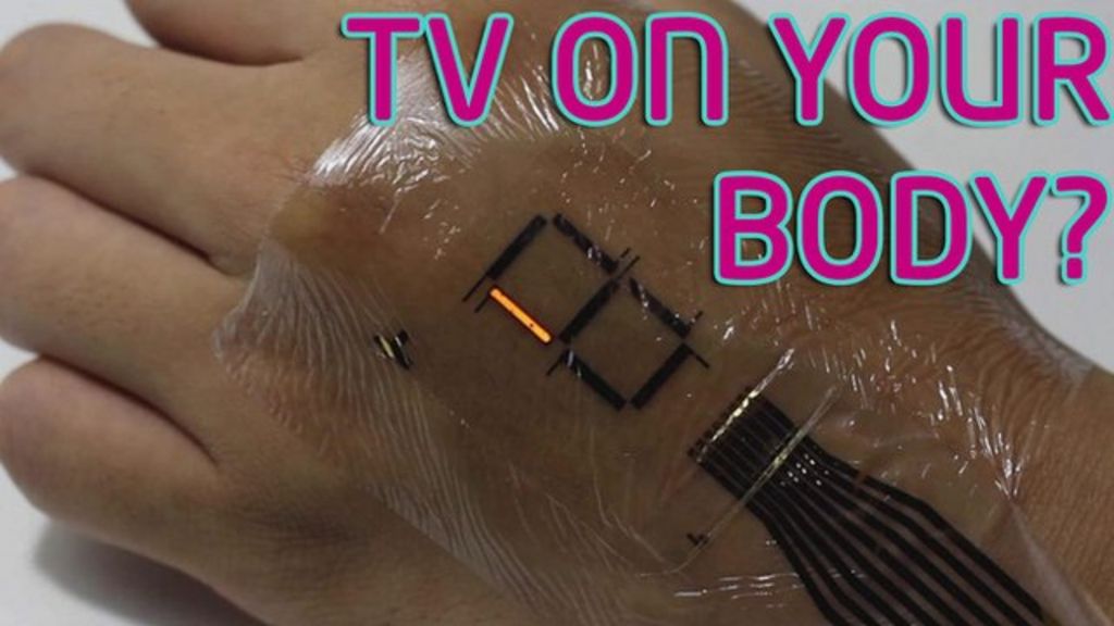 Would you watch TV on your hand? - BBC Newsround