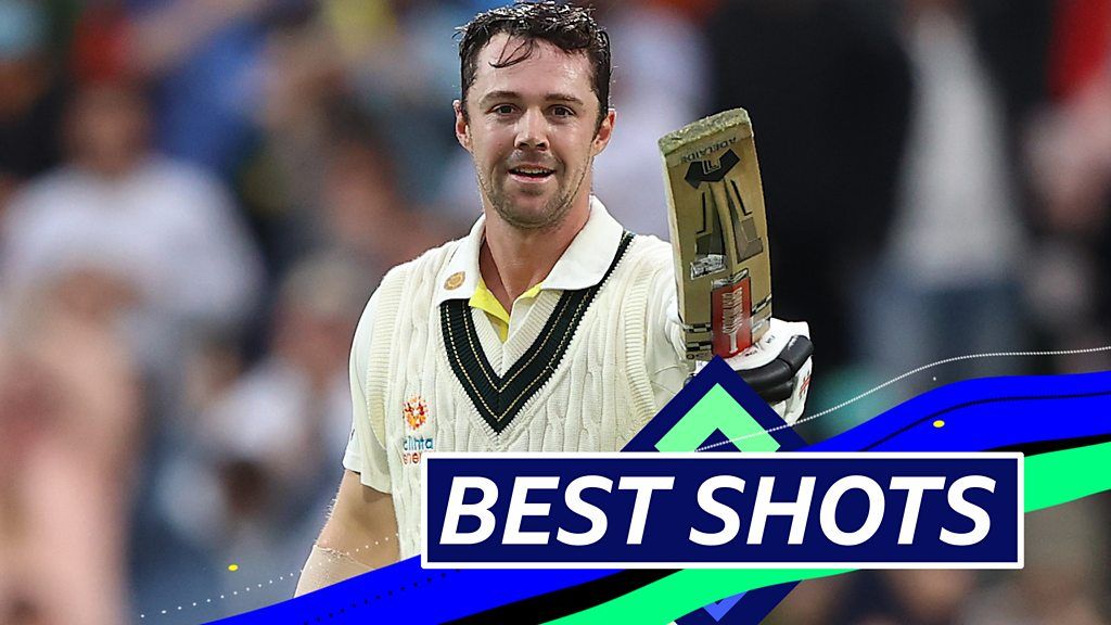 The Ashes: Watch best shots of Travis Head's century - BBC Sport