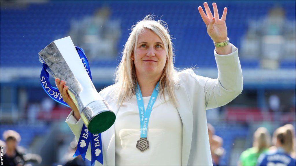 England manager Sarina Wiegman extends deal until 2027 - BBC Sport