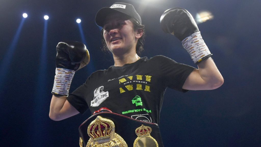 Nina Hughes: Essex boxer on retaining her WBA bantamweight title - BBC ...