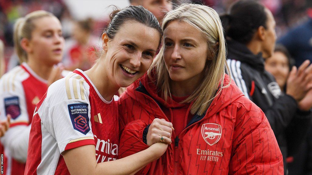 Leah Williamson: Arsenal defender withdraws from England squad with injury - BBC Sport