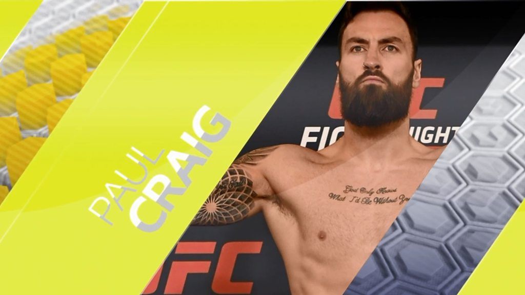 Watch UFC's Paul Craig take part in the Sportscene predictor - BBC Sport