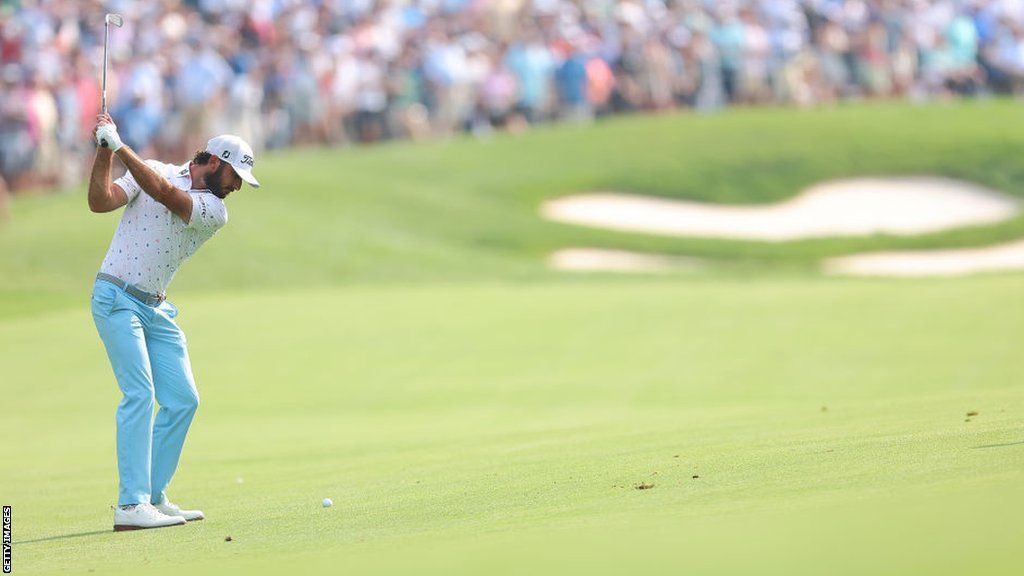 BMW Championship: Max Homa hits 10 birdies to lead after round two - BBC Sport