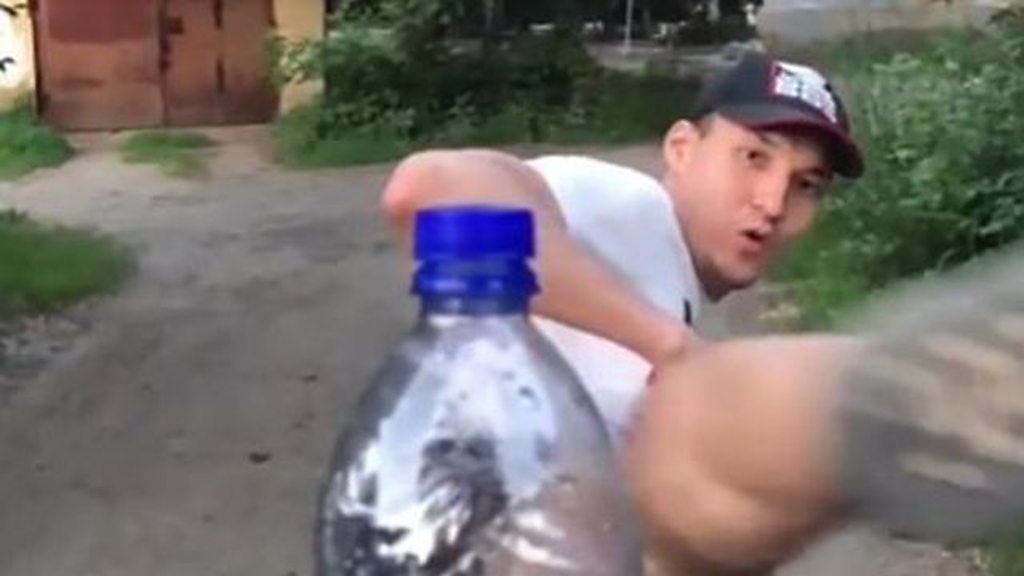 The man who started the bottle cap challenge - BBC Newsround