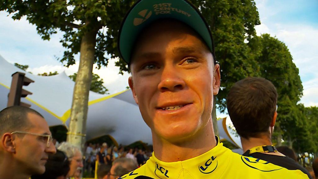 Tour de France 2016: Chris Froome on historic third win - BBC Sport