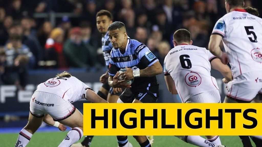 United Rugby Championship highlights: Cardiff 20-42 Ulster - BBC Sport