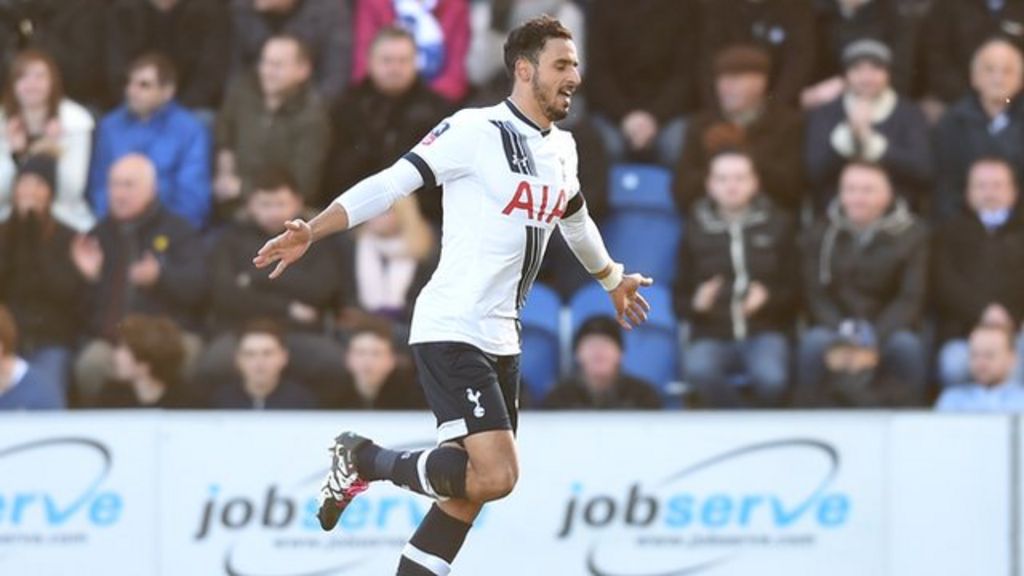 FA Cup: Nacer Chadli gives Tottenham the lead against Colchester - BBC ...