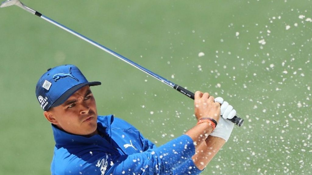 Masters 2017: 'You little beauty' - Rickie Fowler sinks bunker shot ...