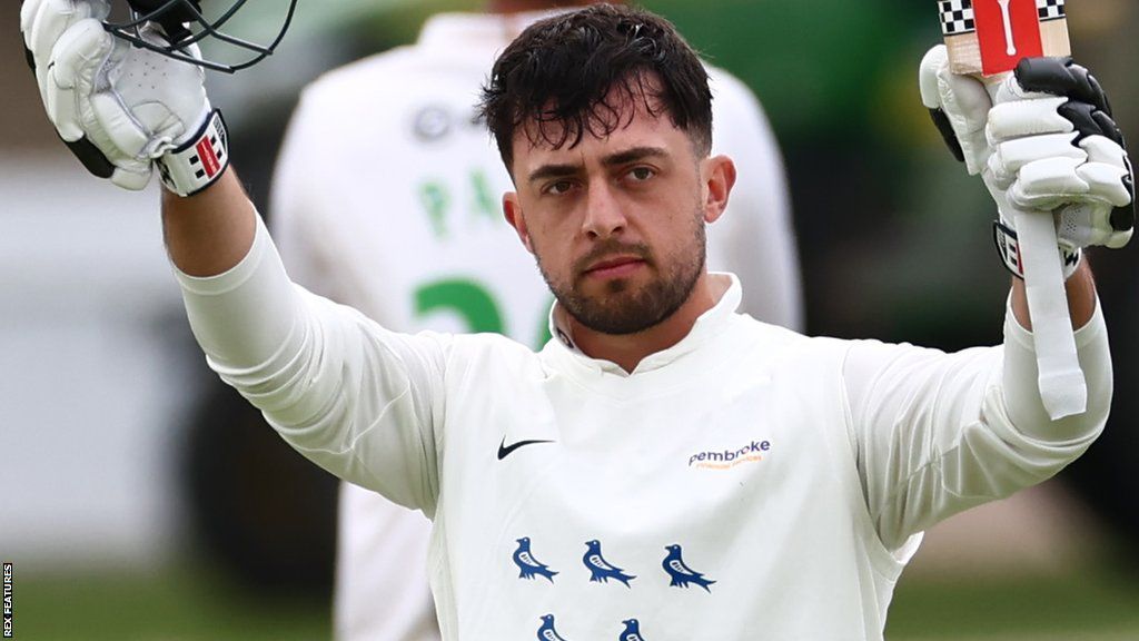 County Championship: Sussex batter Tom Haines hits century against ...