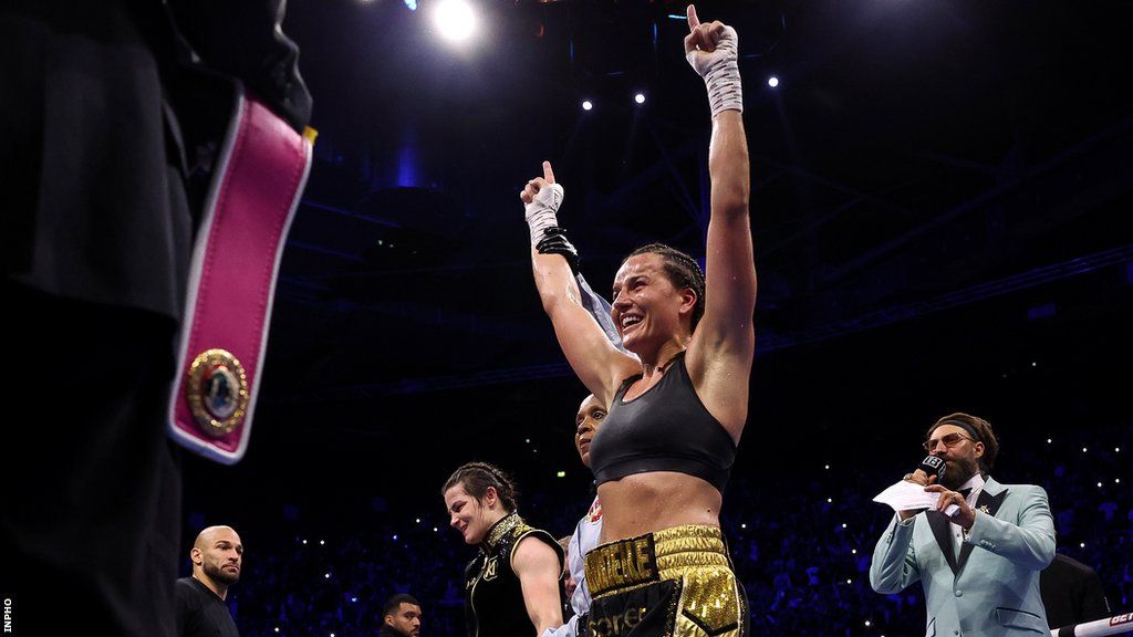 Katie Taylor: Irish lightweight to fight on as Cameron rematch planned ...