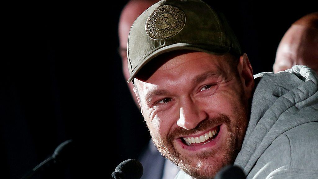 Tyson Fury: I'm healthy, happy and loving life again - BBC Sport