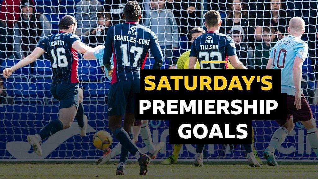 Watch all 15 of Saturday's Premiership goals - BBC Sport