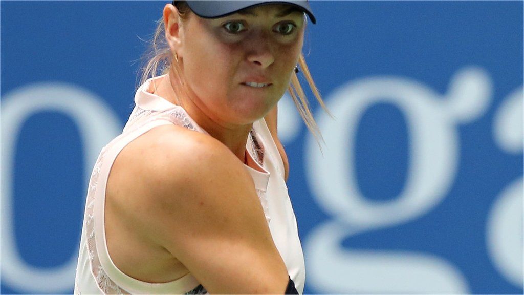 Maria Sharapova knocked out of US Open by Anastasija Sevastova - BBC Sport