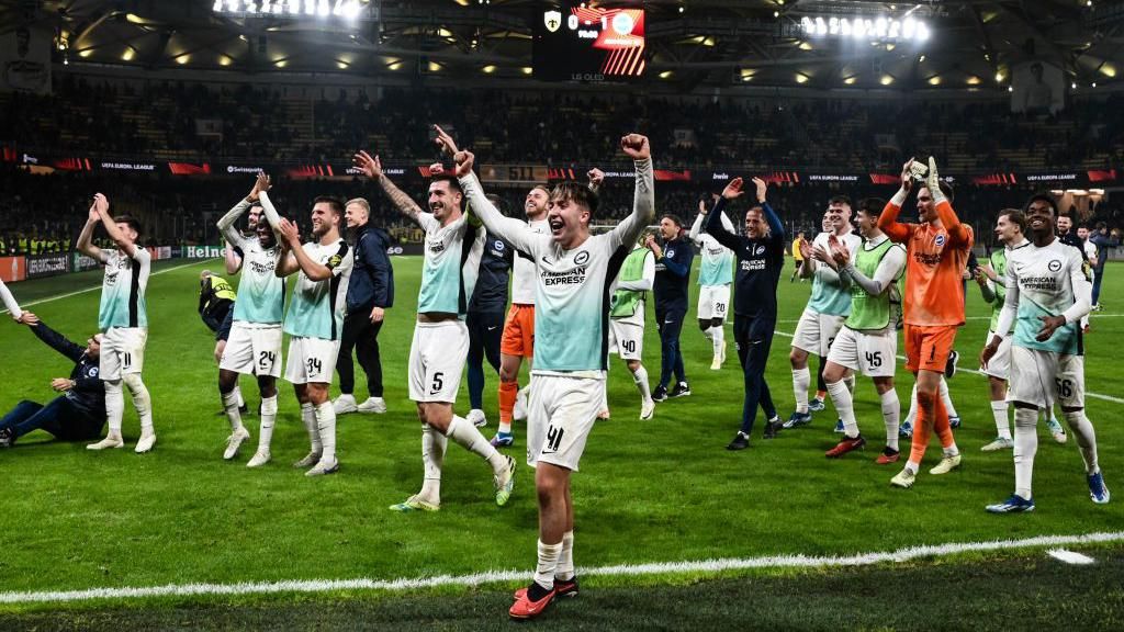 'One of the worst 90 minutes from Brighton, but all about result' - BBC ...