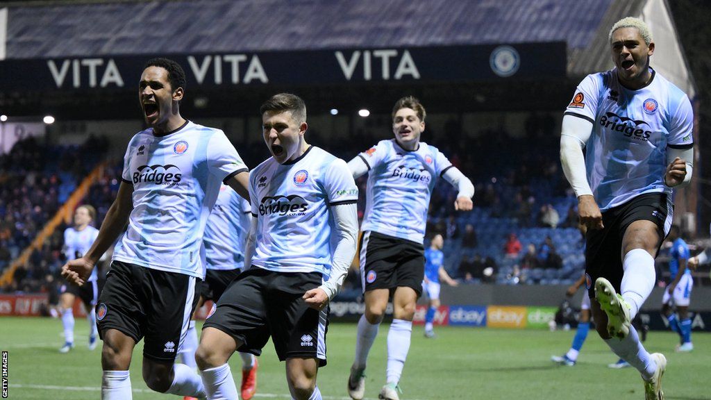 Stockport County 0-1 Aldershot Town: National League side shock League ...