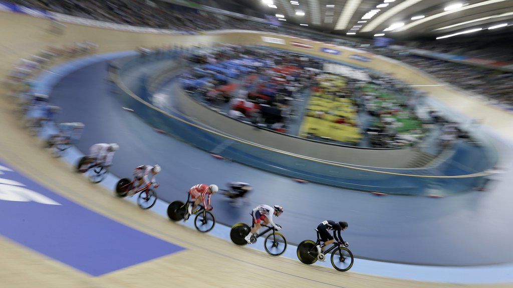 Behind the scenes at the Track Cycling World Championships - BBC Newsround