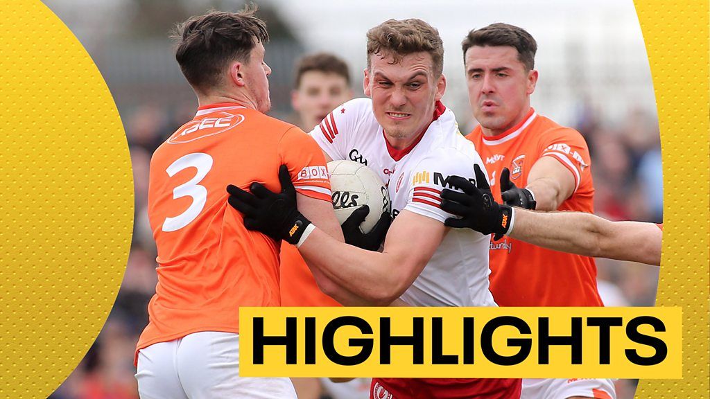 Armagh drop to second tier after defeat by Tyrone - BBC Sport