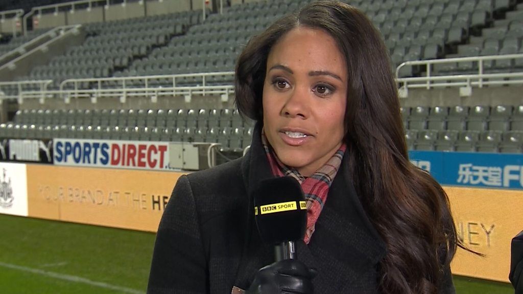 Alex Scott: Fifa's first female English-speaking commentator - BBC ...