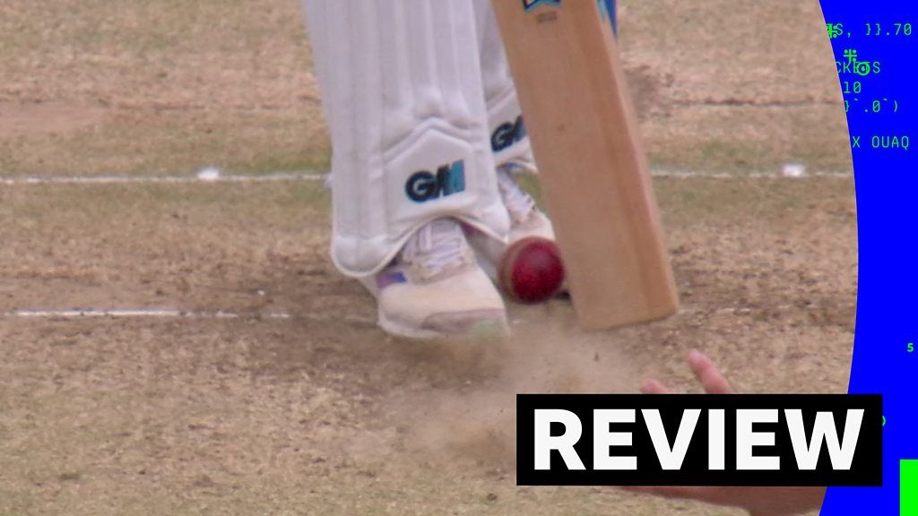 The Ashes: Ben Stokes survives after lbw review at Lord's - BBC Sport