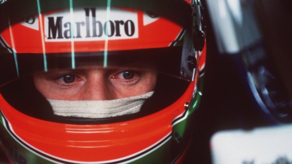 Standing up to Senna on your Formula 1 debut - BBC Sport