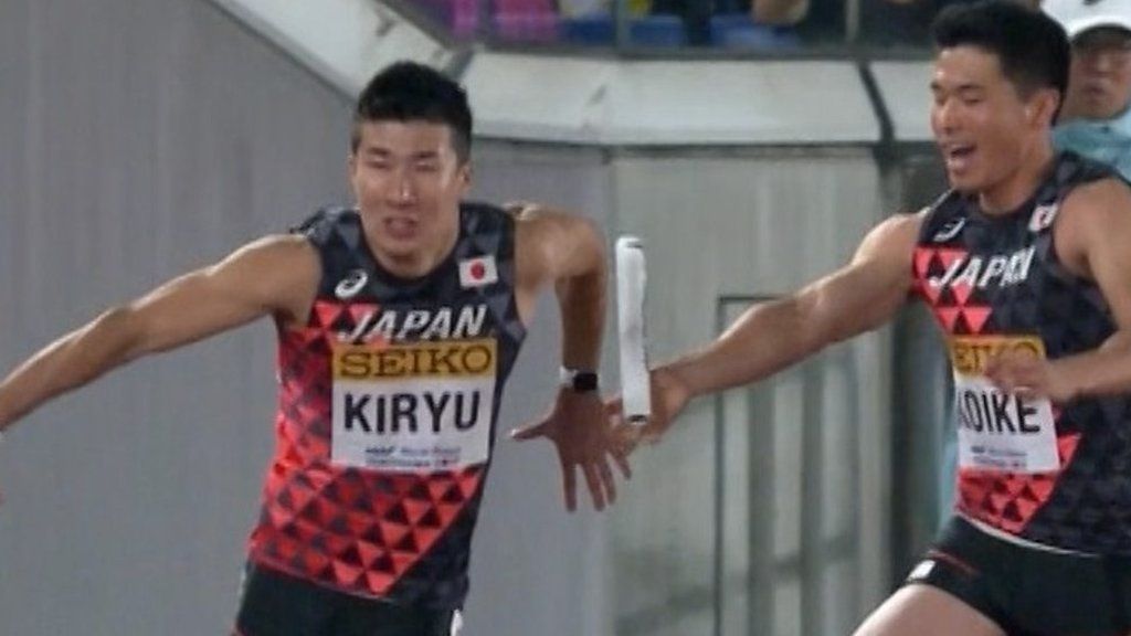 World Relay Championships: Japan disqualified after 'incredible' 4x100m ...