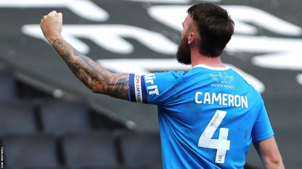 Milton Keynes Dons 1-1 Notts County: Skipper Kyle Cameron earns point ...