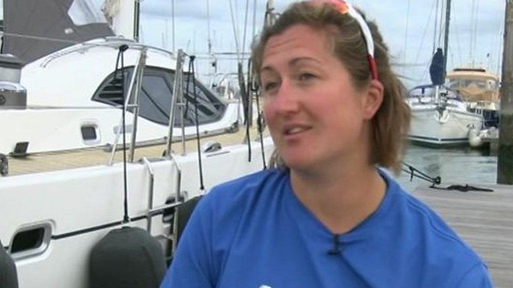Hannah Stodel: Para-sailor steps up Vendee Globe preparations - BBC Sport
