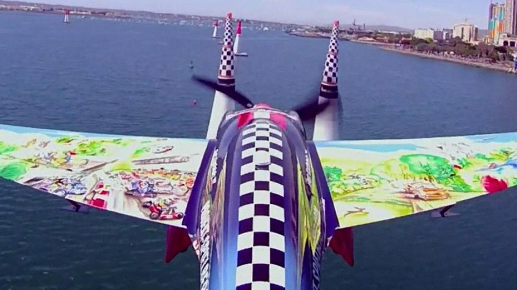 Aeroplane acrobatics - a pilot's-eye view! - BBC Newsround