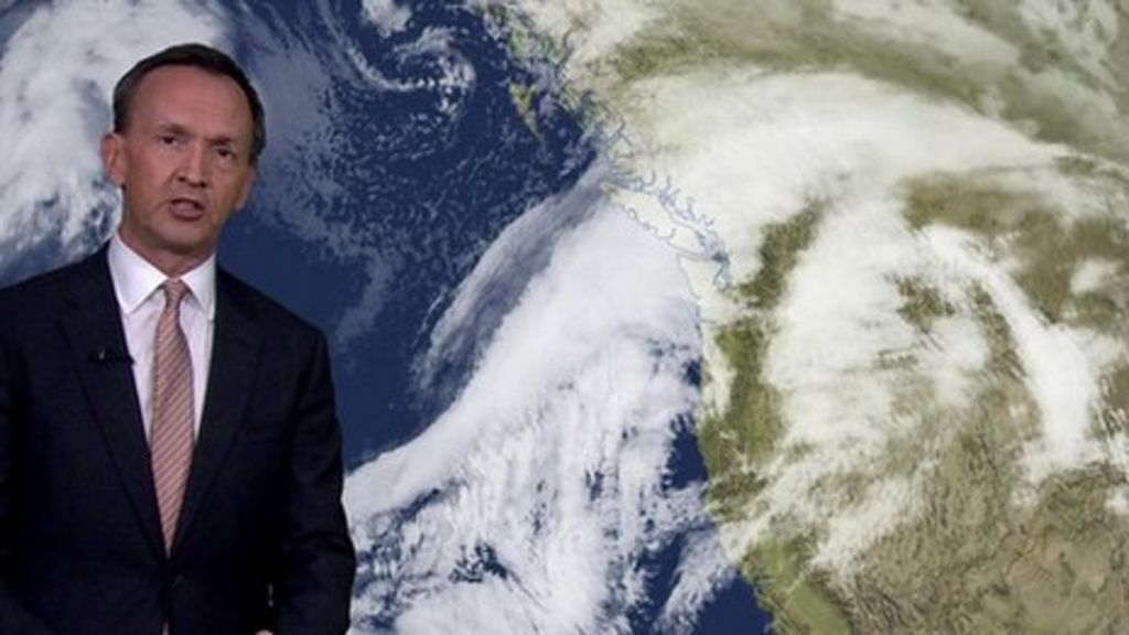 British Columbia has been inundated with intense rainfall. - BBC Weather