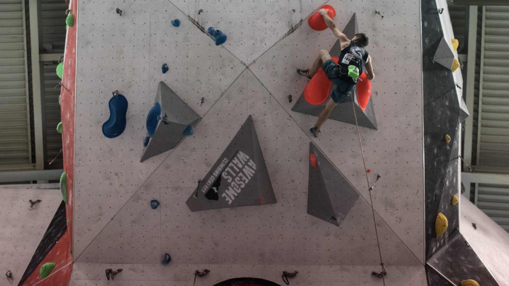 Watch: British Climbing Cup Championships finals - BBC Sport