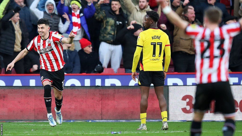 Sheffield United 1-0 Watford: Own goal from Ryan Porteous hands Blades ...