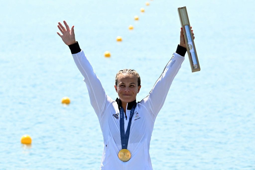 Paris Olympics: Lisa Carrington wins third canoe sprint gold medal at ...
