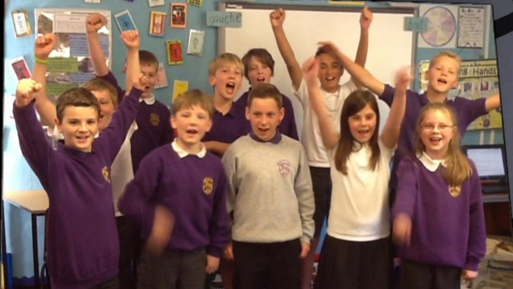 Rugby World Cup: Scottish kids good luck messages - BBC Newsround