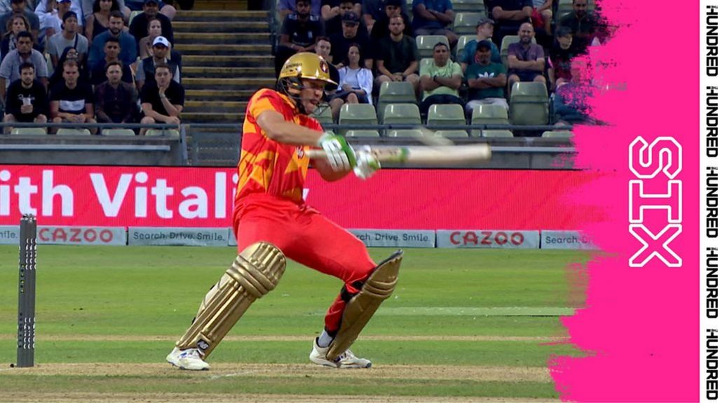 The Hundred - Birmingham Phoenix v London Spirit: Chris Benjamin hits ...