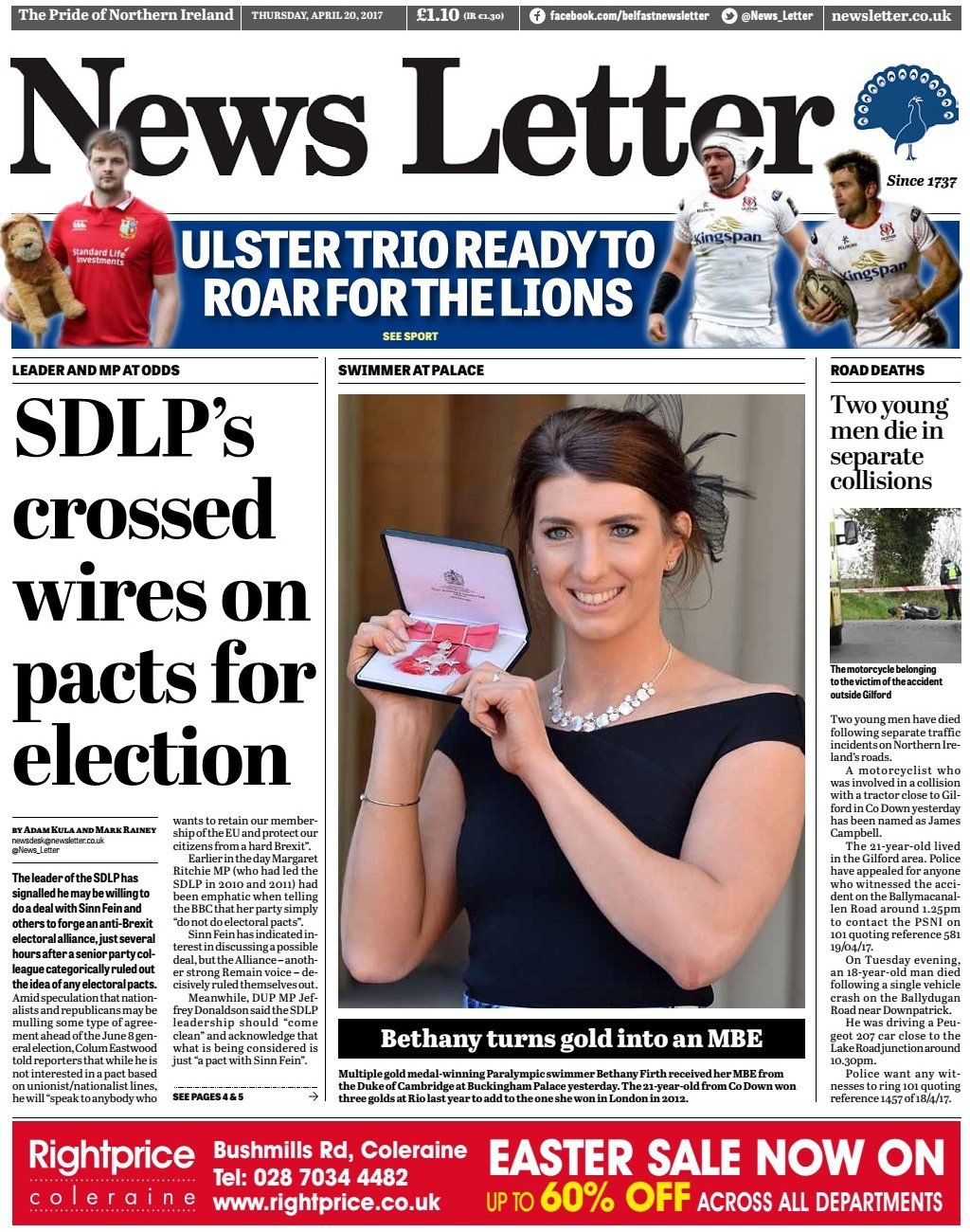 Newspaper review: Electoral pacts mulled by NI parties - BBC News