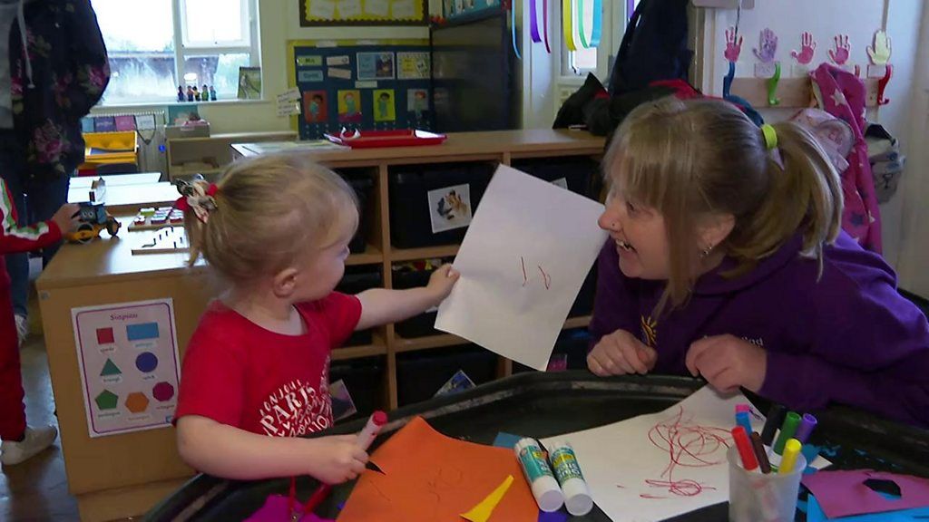 Pontrhydfendigaid: Cylch Meithrin Gorau Cymru - BBC Cymru Fyw