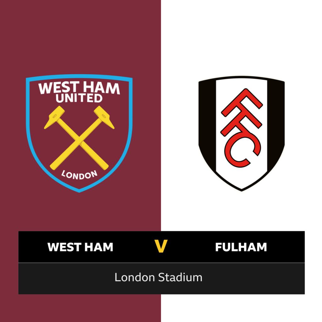 F﻿ollow West Ham v Fulham live - BBC Sport