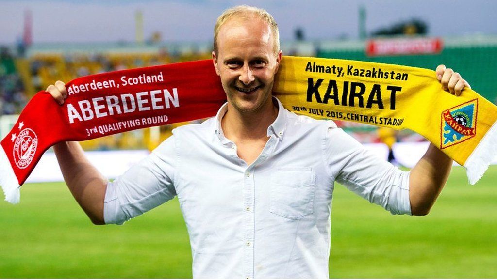 Kazakhstan v Scotland: Stuart Duff on choosing Almaty over Fife - BBC Sport
