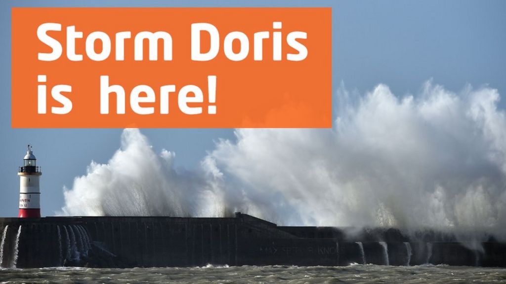 Storm Doris has hit parts of the British Isles - BBC Newsround