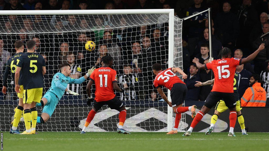 Luton Town 1-0 Newcastle United: Andros Townsend hits winner as Hatters ...