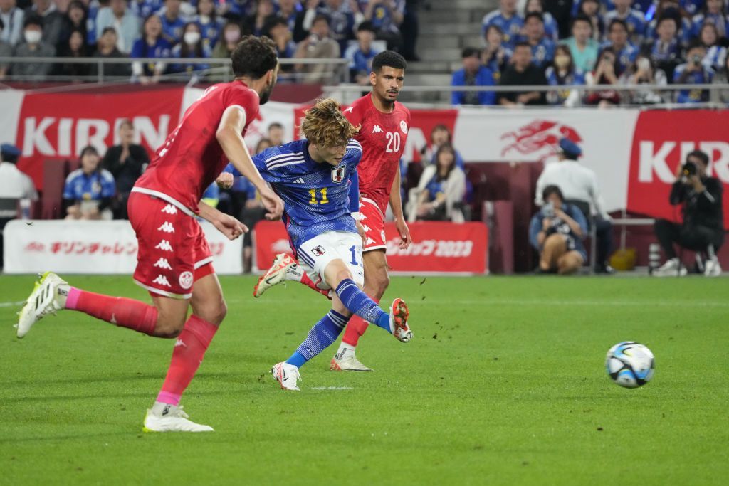 Kyogo helps Japan to friendly win - BBC Sport