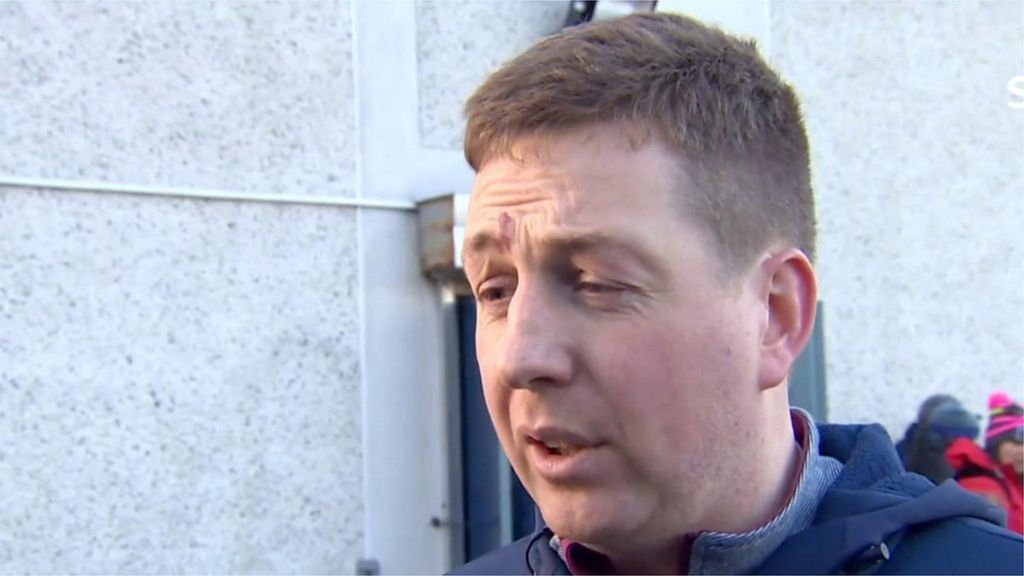 Kearney proud of Dall after one-point defeat - BBC Sport