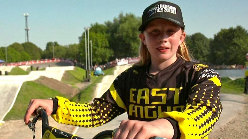BMX World Championships: How Freia became a world beater - BBC Newsround